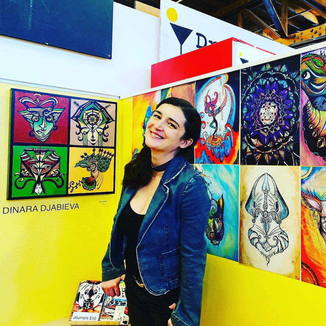 Originals, posters and fine art prints by artist Dinara Djabieva ...